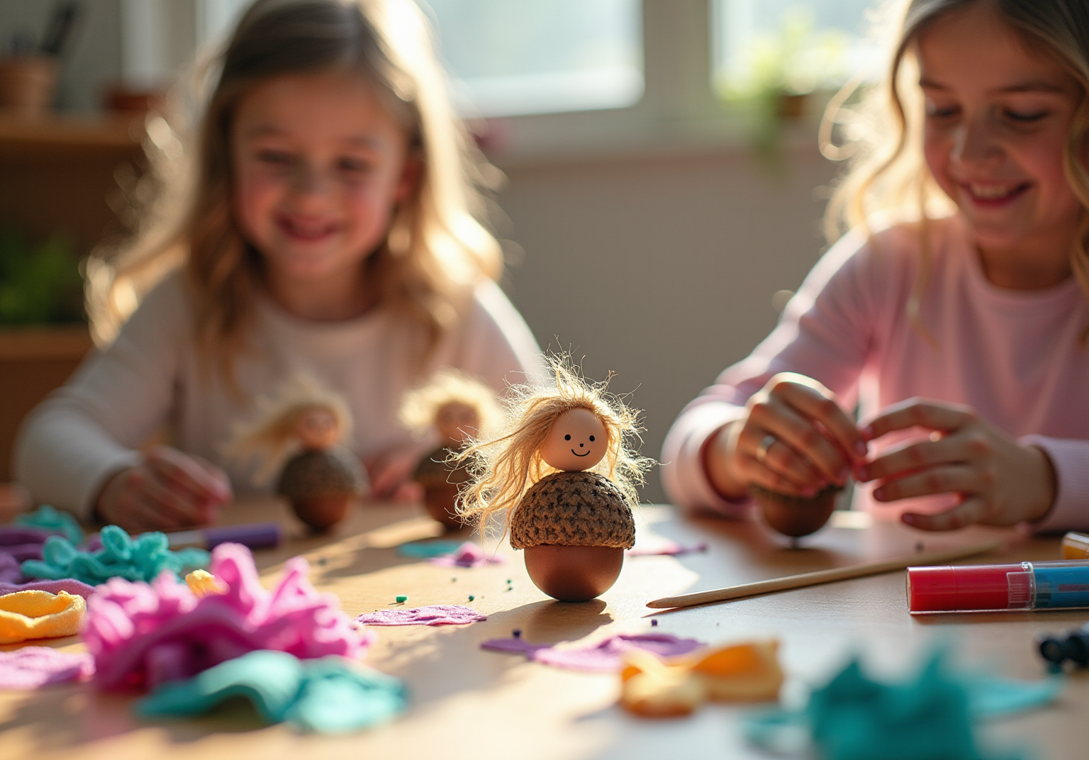 Joyful Crafting of Acorn and Clothespin Dolls Joyful Crafting of Acorn and Clothespin Dolls