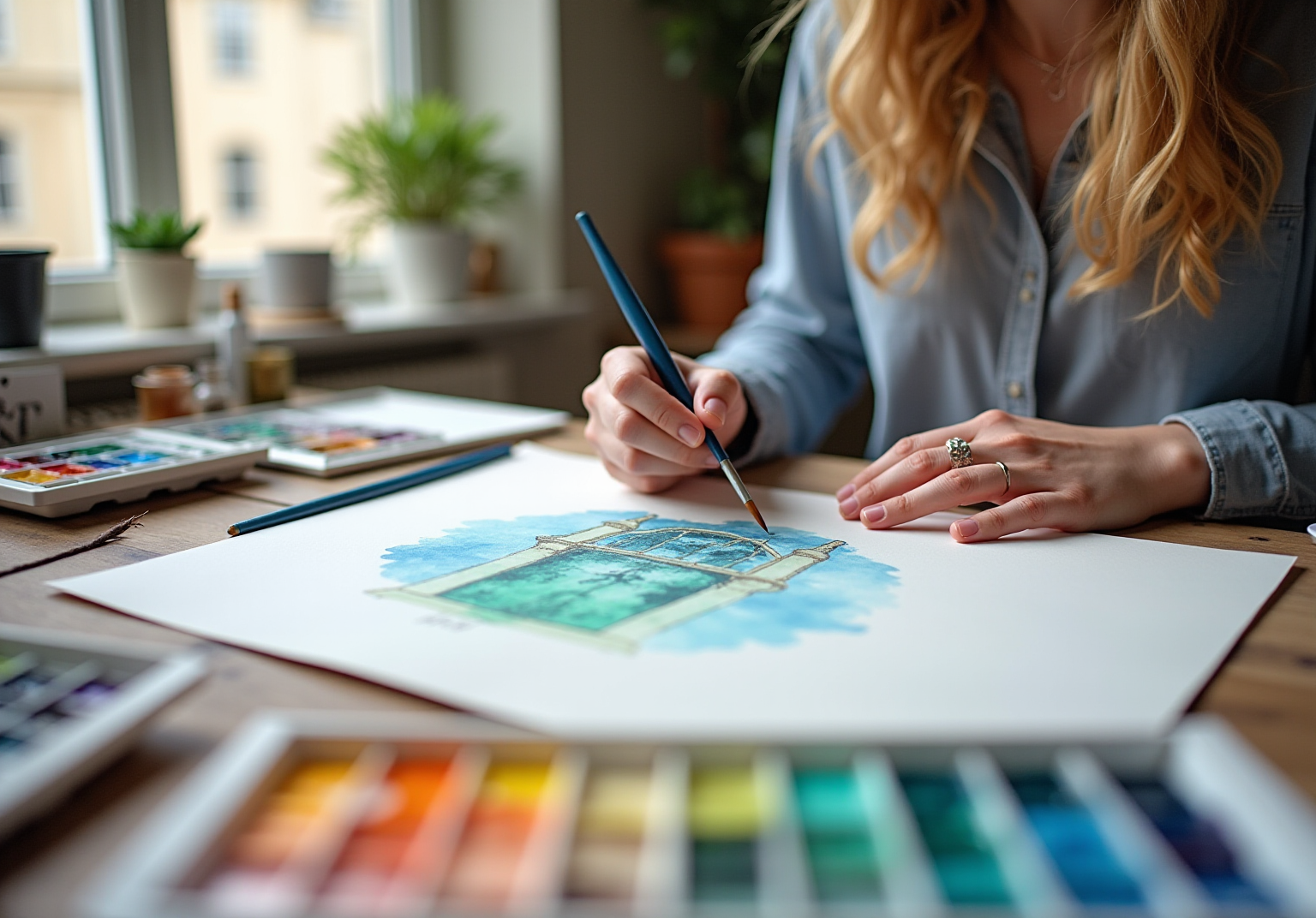 Kelly Swain: Crafting Personal Watercolor Art Kelly Swain: Crafting Personal Watercolor Art