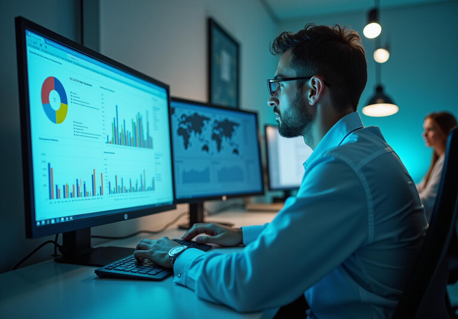 Healthcare Analyst Reviewing ICD-10 Data