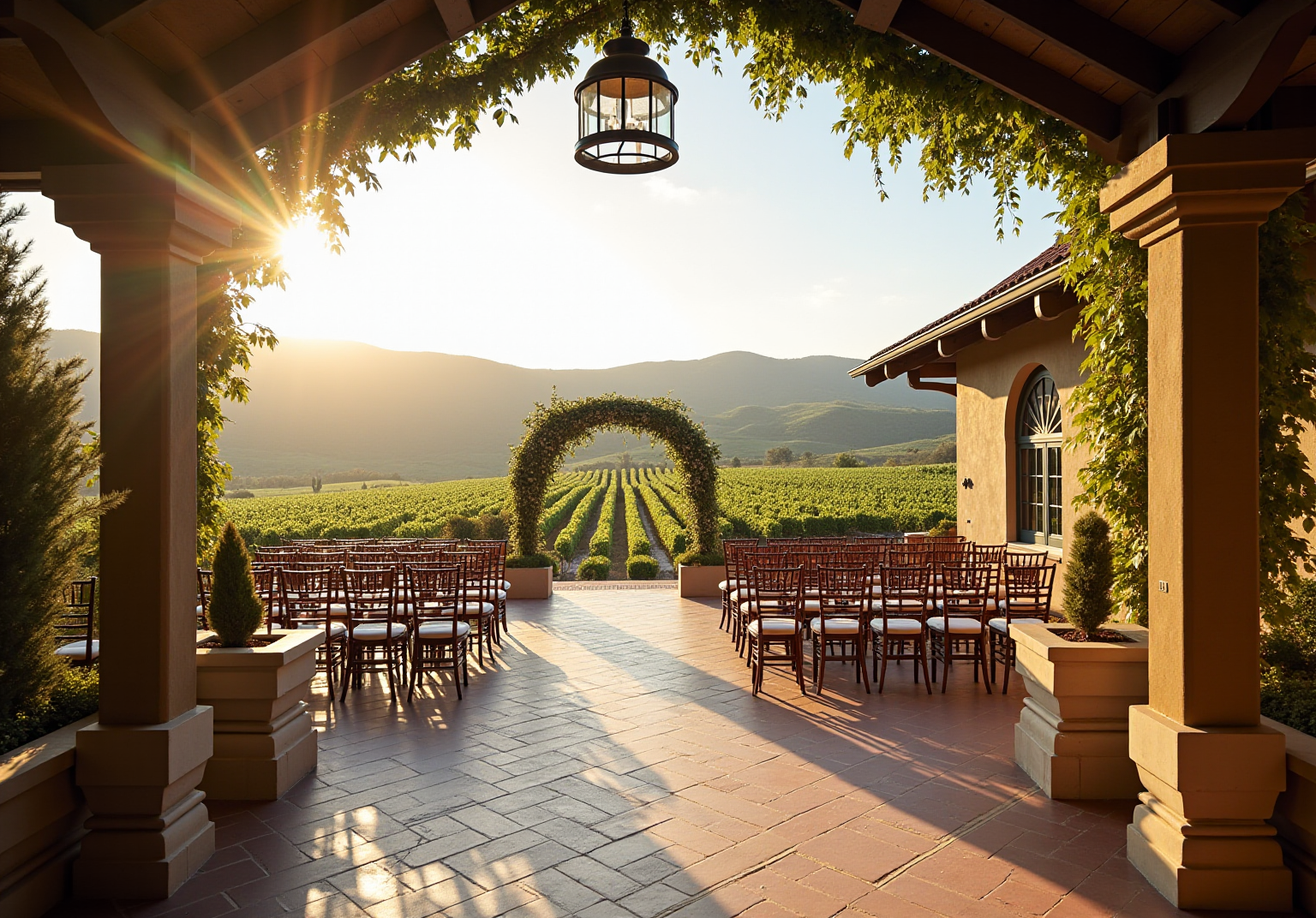 Romantic Vineyard Wedding Venue Romantic Vineyard Wedding Venue