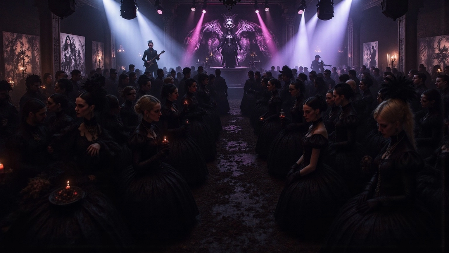 Vibrant Goth Festival Celebration
