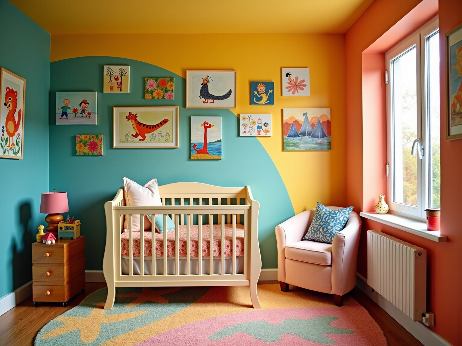 Vibrant Nursery Art Selection