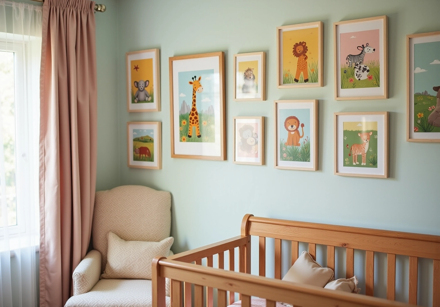 Vibrant Nursery Wall Art Collection