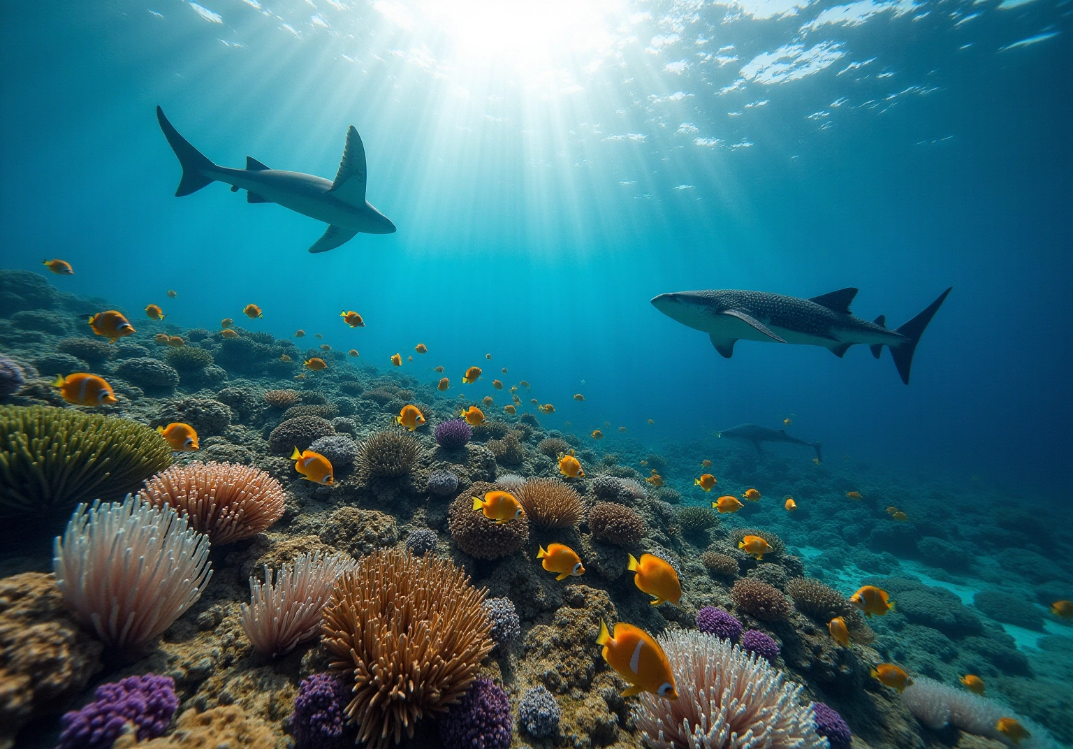 Vibrant Underwater Adventure in the Maldives