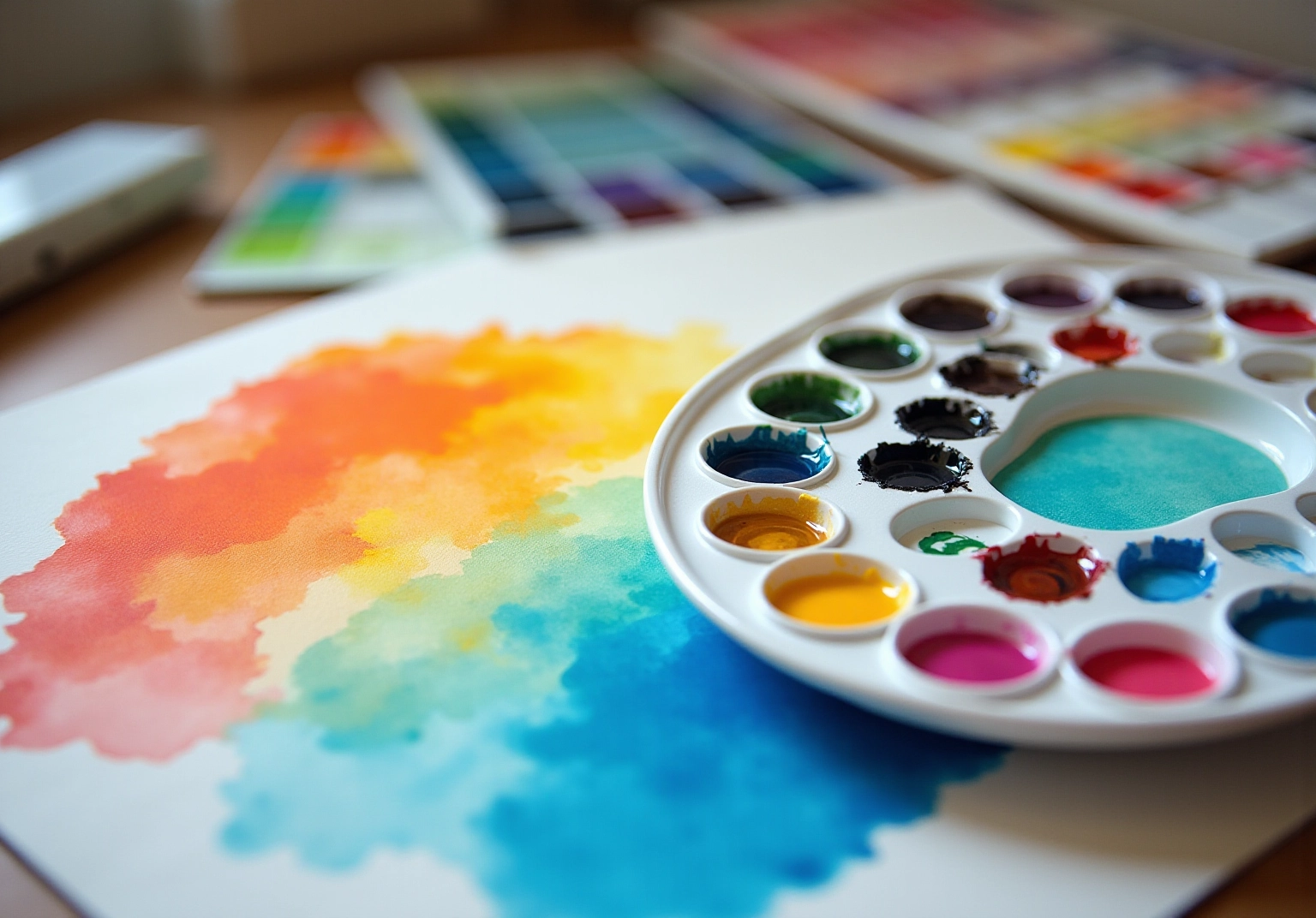Vibrant Watercolor Art Supplies Vibrant Watercolor Art Supplies