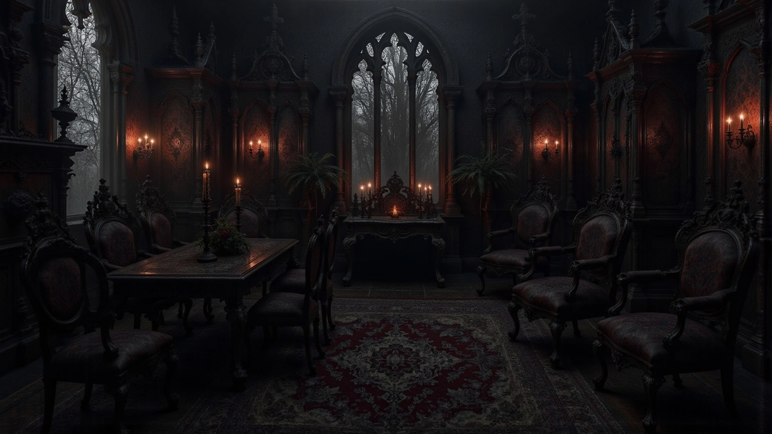 Vintage Gothic Furniture Charm