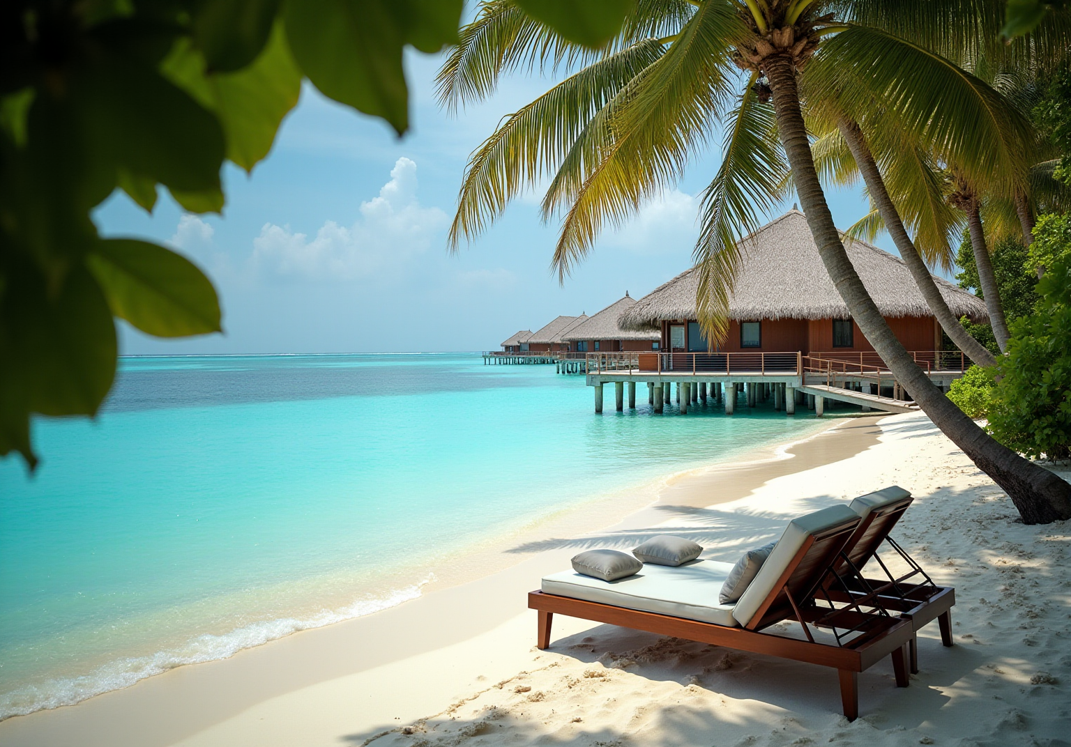 Romantic Overwater Bungalows at Anantara Veli Maldives