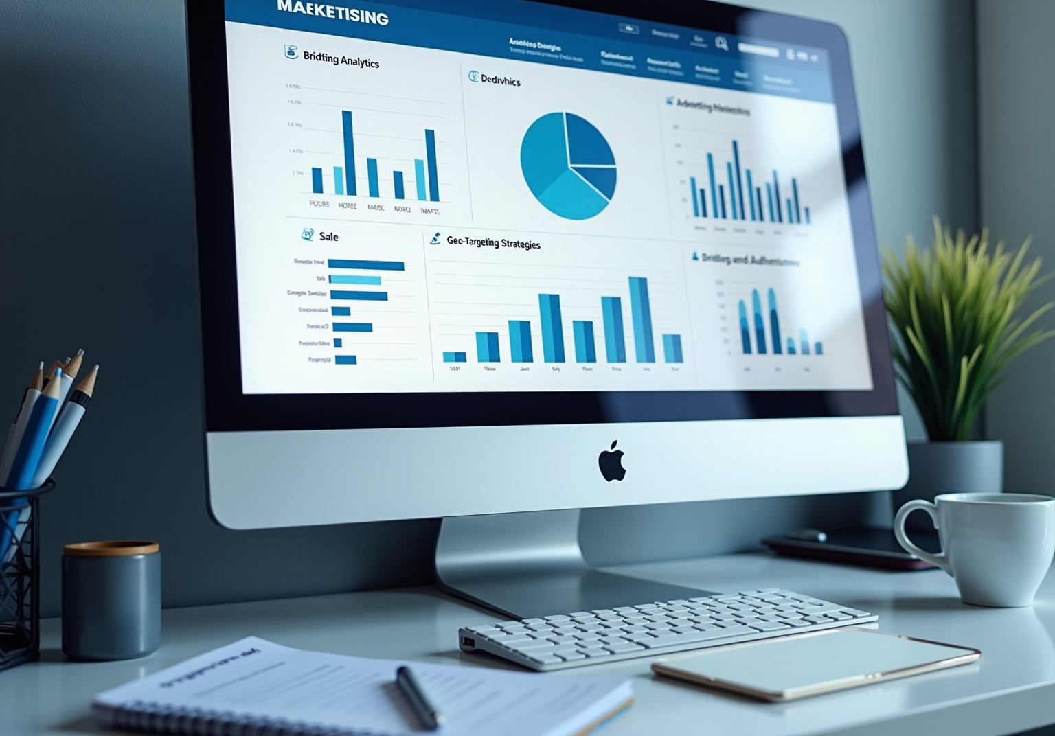 Digital Marketing Workspace for Local Advertising