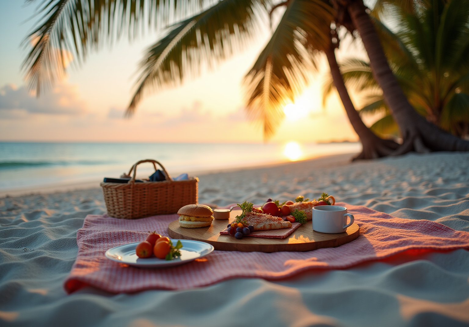 Romantic Island Picnic in the Maldives Romantic Island Picnic in the Maldives