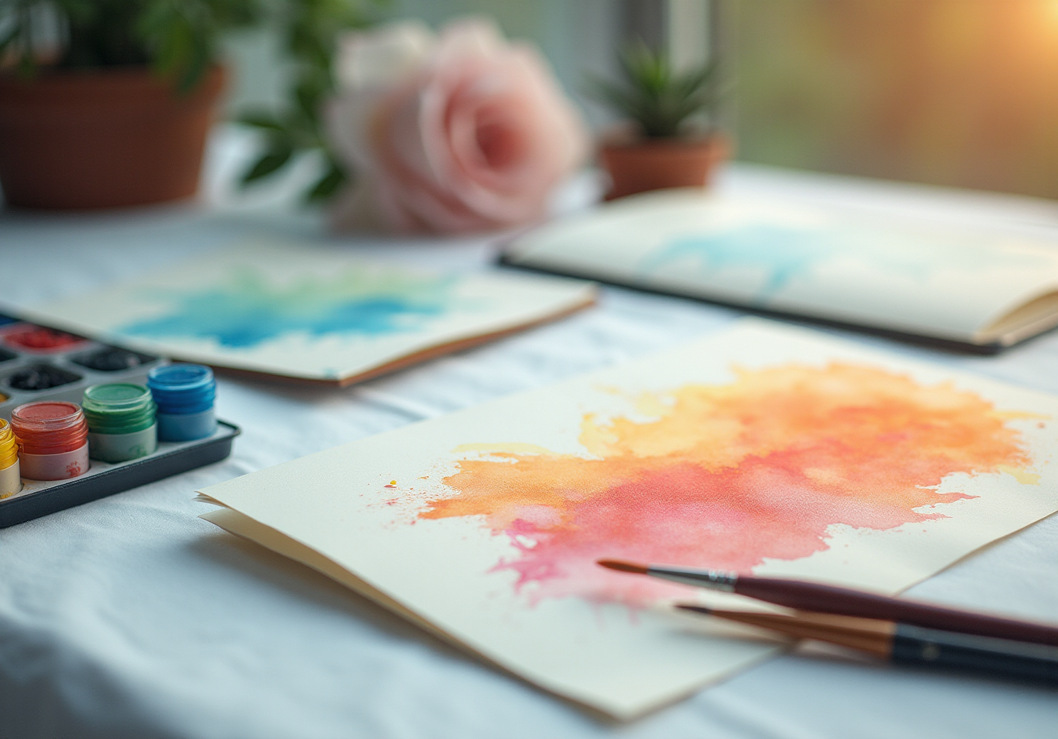 Sennelier Watercolor Paper: A Beginner's Canvas Sennelier Watercolor Paper: A Beginner's Canvas