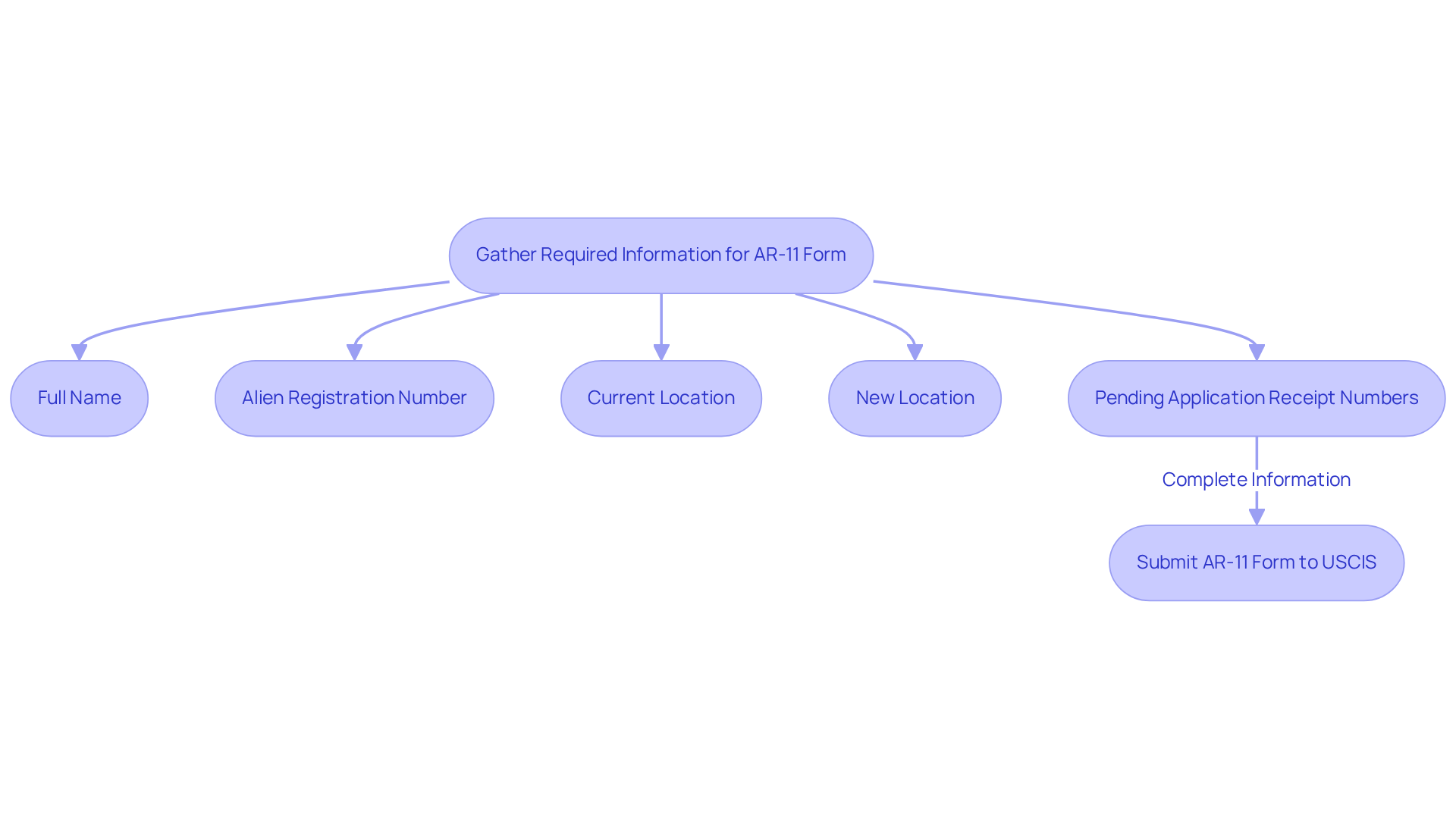Each box represents a crucial piece of information you need to gather before filling out the AR-11 form. Follow the arrows to see how each part contributes to the overall process.