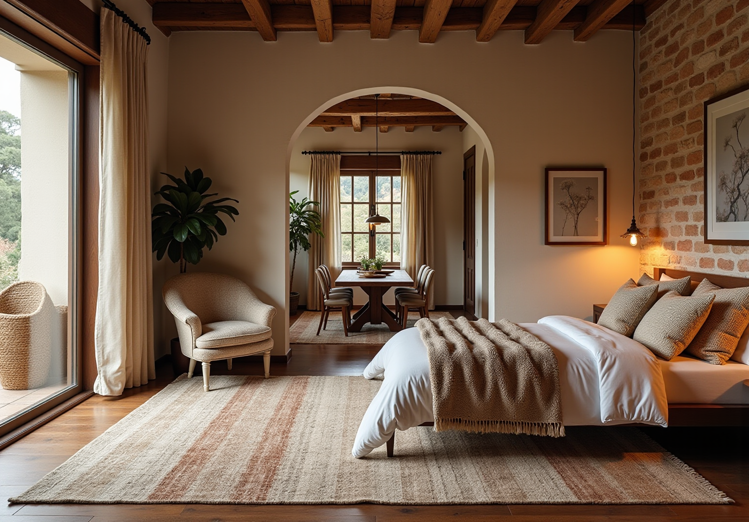 Cozy Home with Layered Textures Cozy Home with Layered Textures