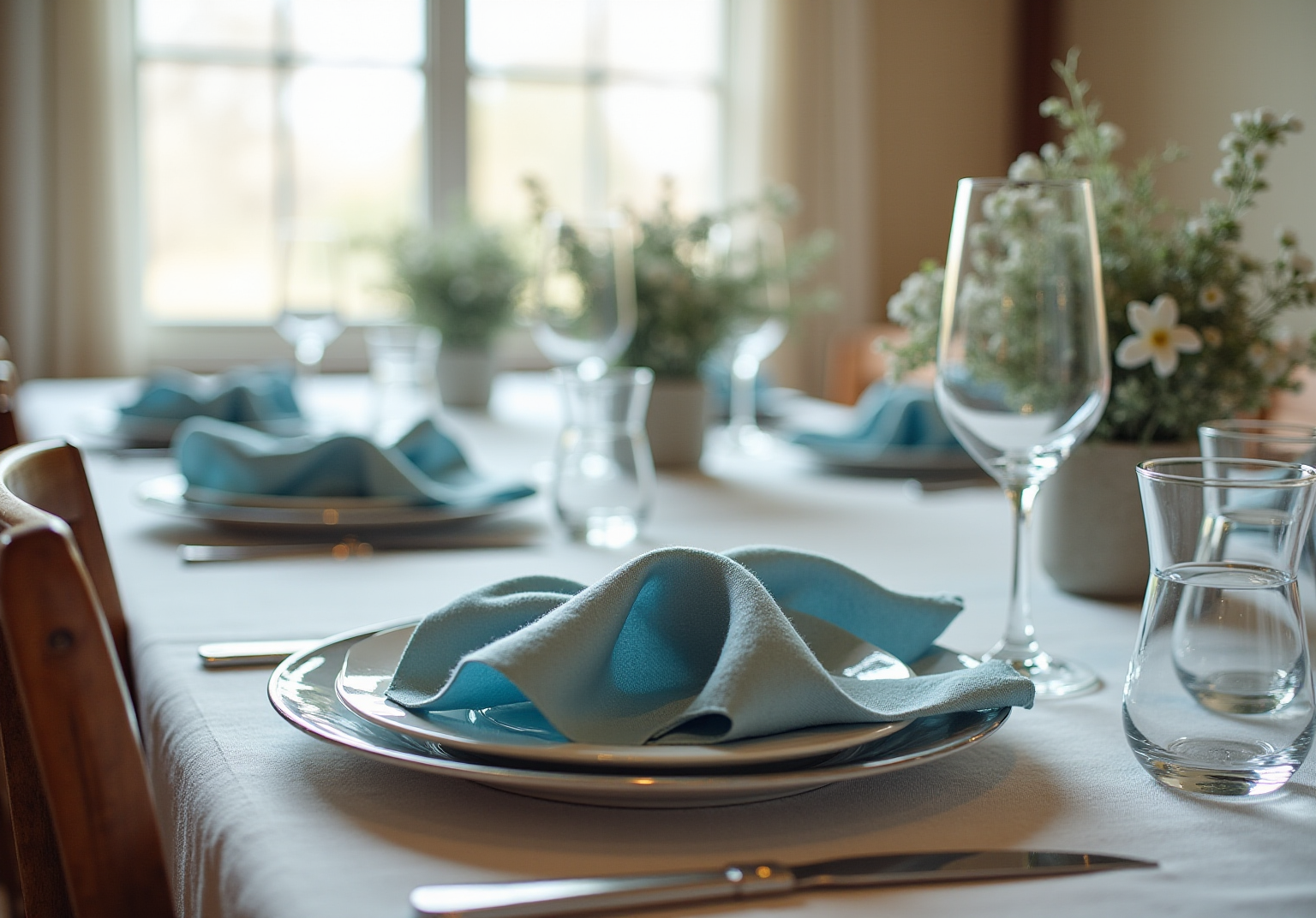 Master Dusty Blue Linen Napkins: A Step-by-Step Guide for Event Planners