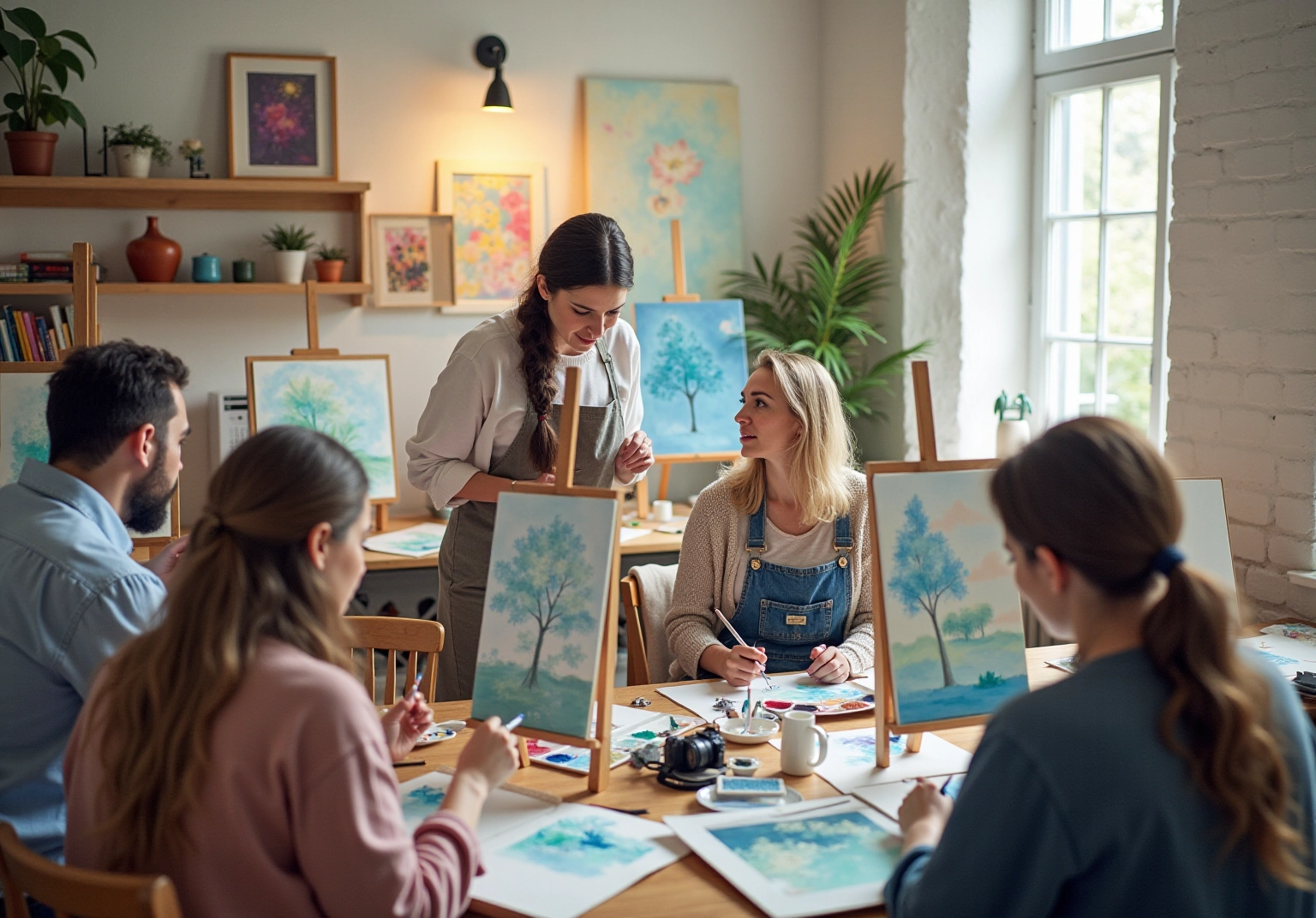 Watercolor Academy in Action Watercolor Academy in Action