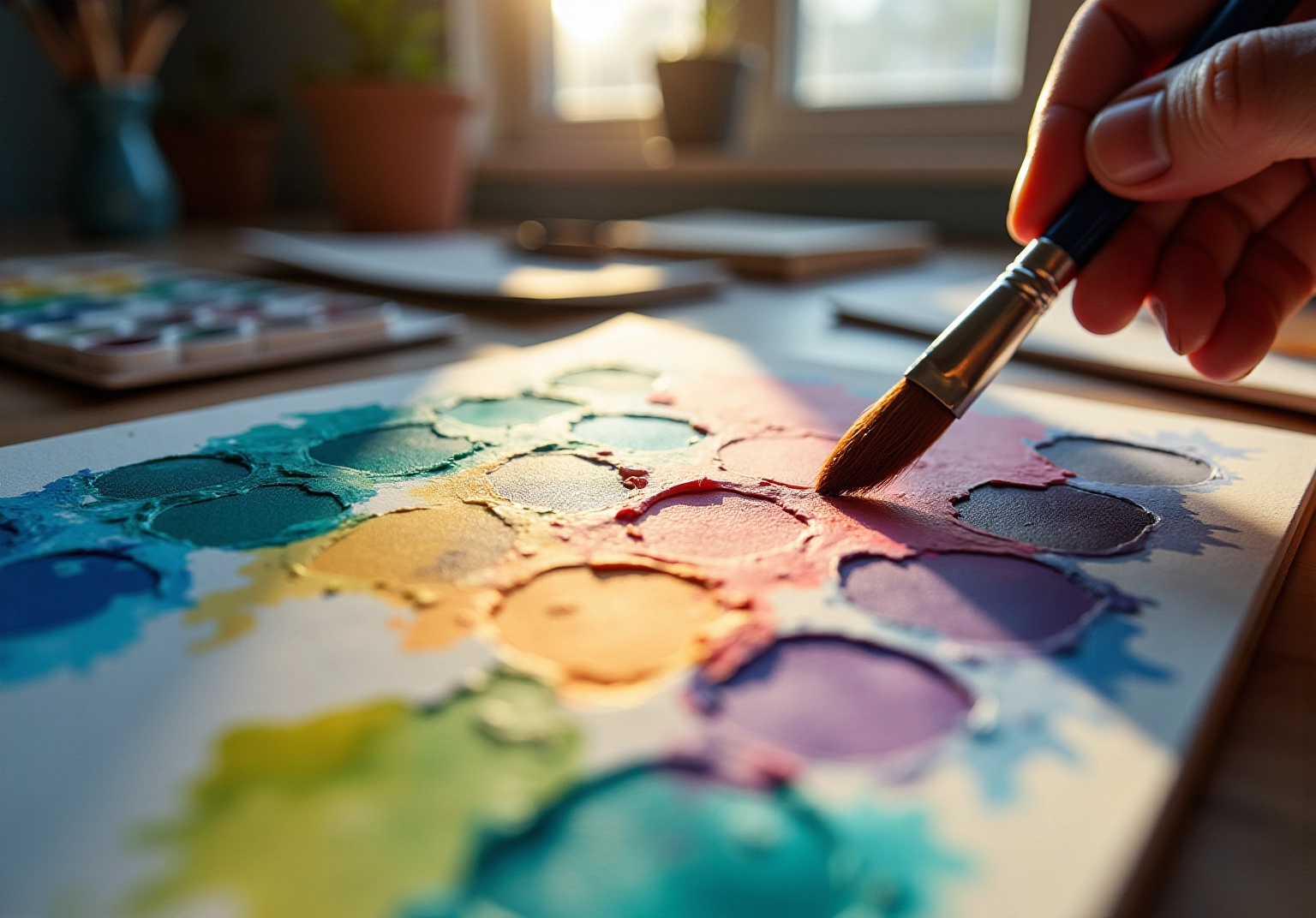 Watercolor Mixing Challenges in the Artist's Studio Watercolor Mixing Challenges in the Artist's Studio
