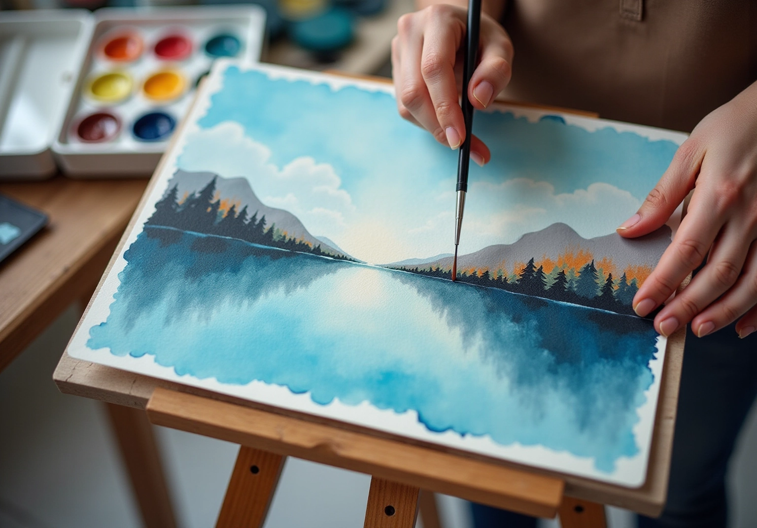Watercolor Techniques in Action