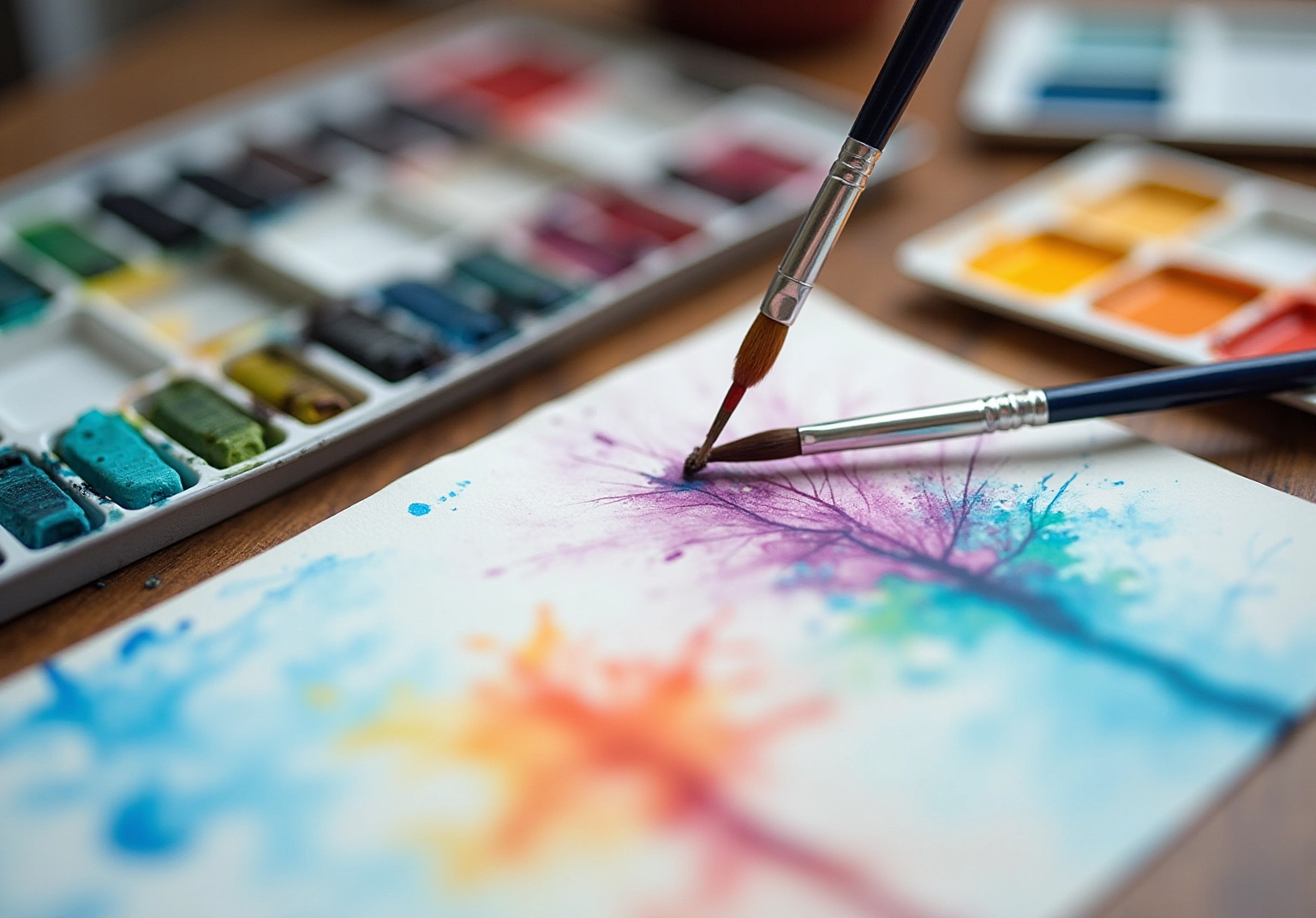 Watercolor Techniques in Action Watercolor Techniques in Action