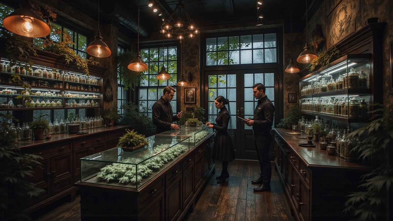 Welcoming THC A Shop Interior