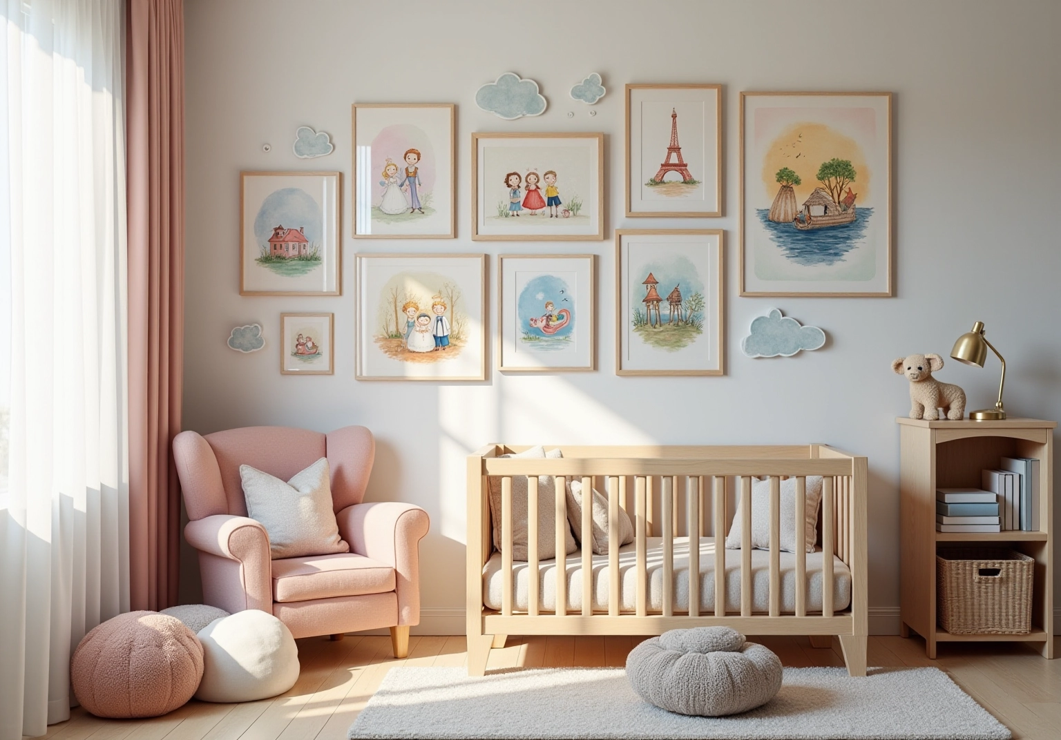 Whimsical Watercolor Nursery Whimsical Watercolor Nursery