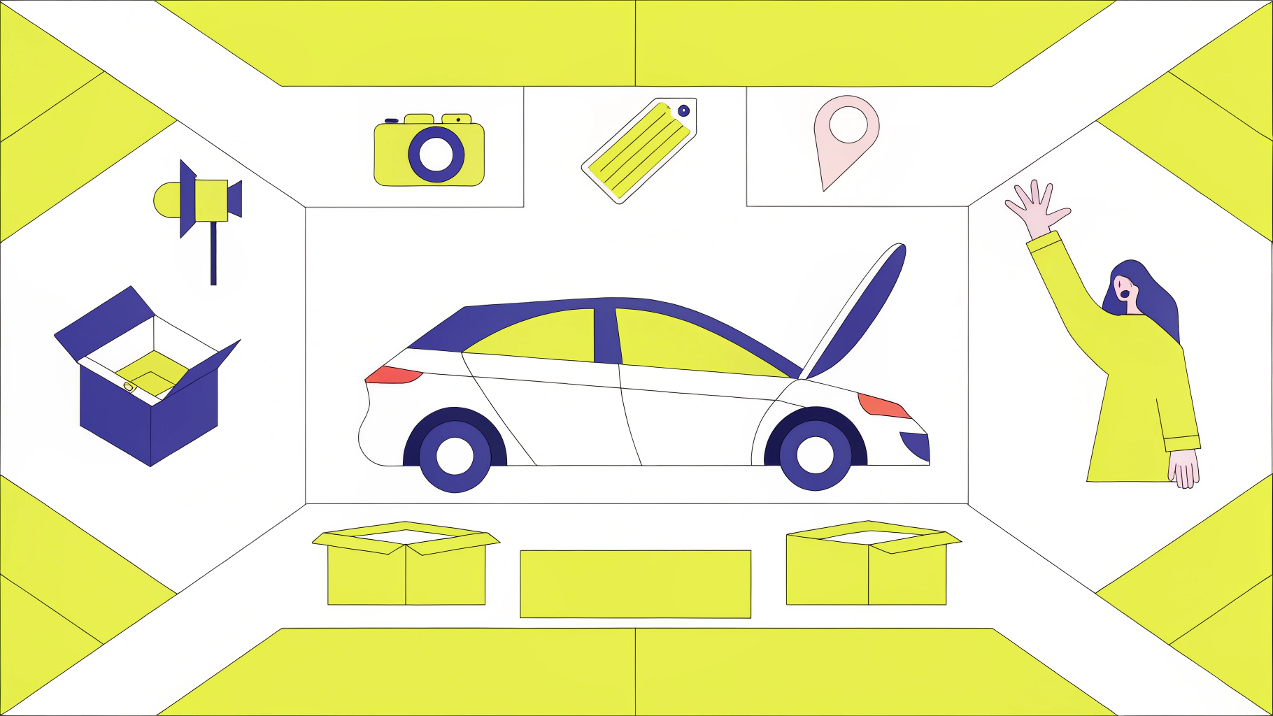 Influencer Unboxing an Electric Vehicle Influencer Unboxing an Electric Vehicle