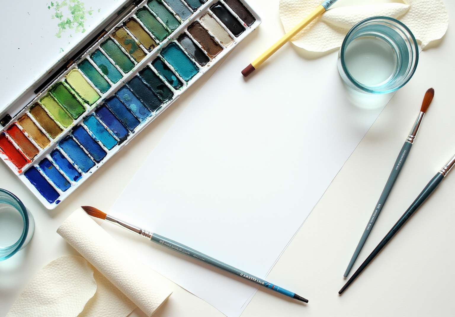 Essential Watercolor Materials for Landscape Painting