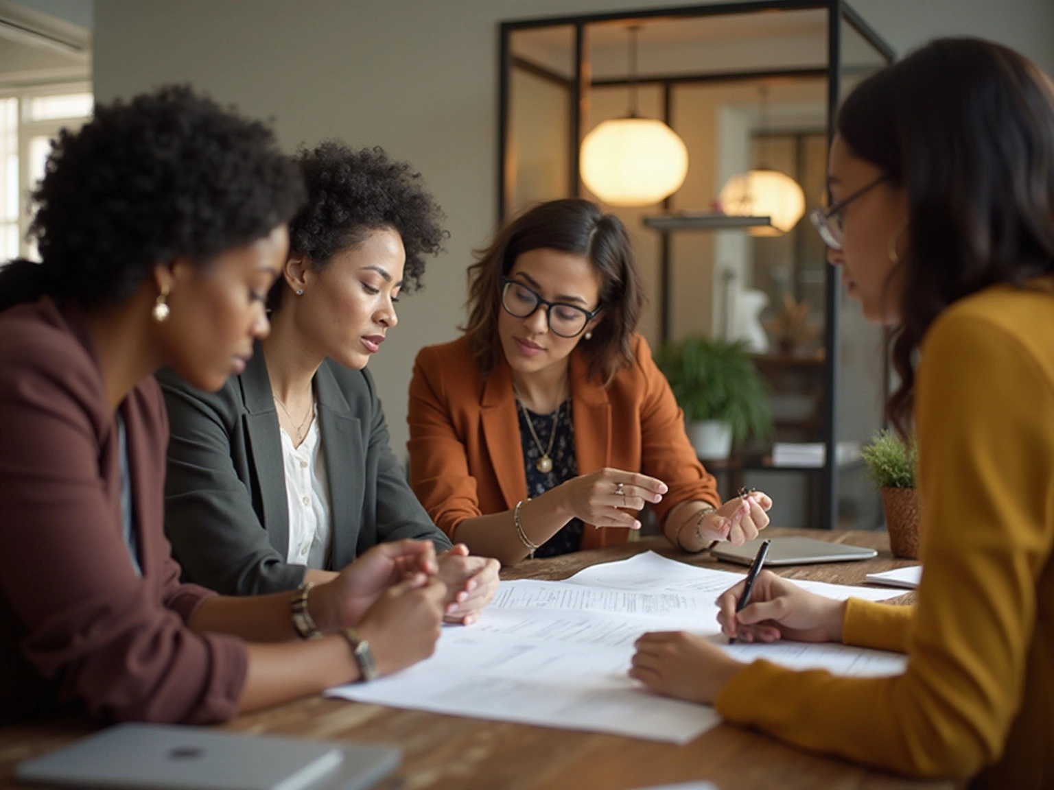 Women Entrepreneurs Collaborating for Grant Success