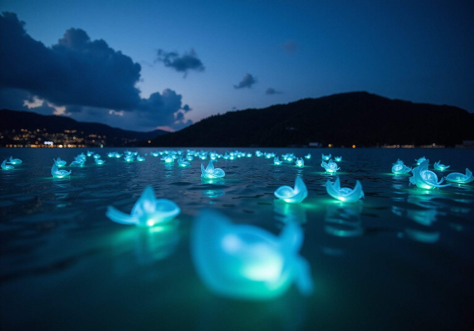 Glowing Waters of Toyama Bay