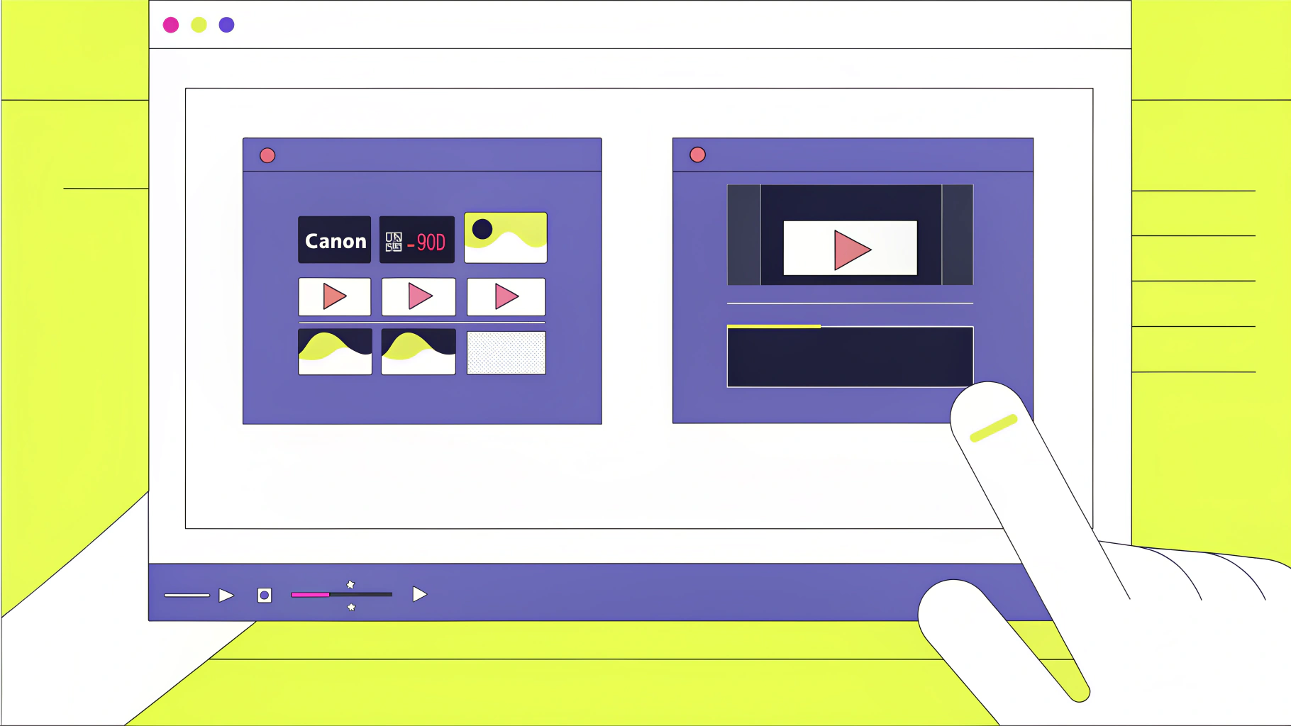 Video Editing Workspace