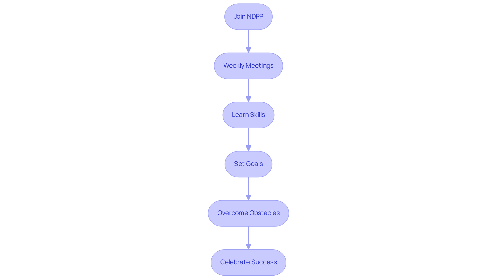 Each box represents a step in the journey of lifestyle change. Follow the arrows to see how participants progress through the program, learning and growing at each stage. Each box represents a step in the journey of lifestyle change. Follow the arrows to see how participants progress through the program, learning and growing at each stage.