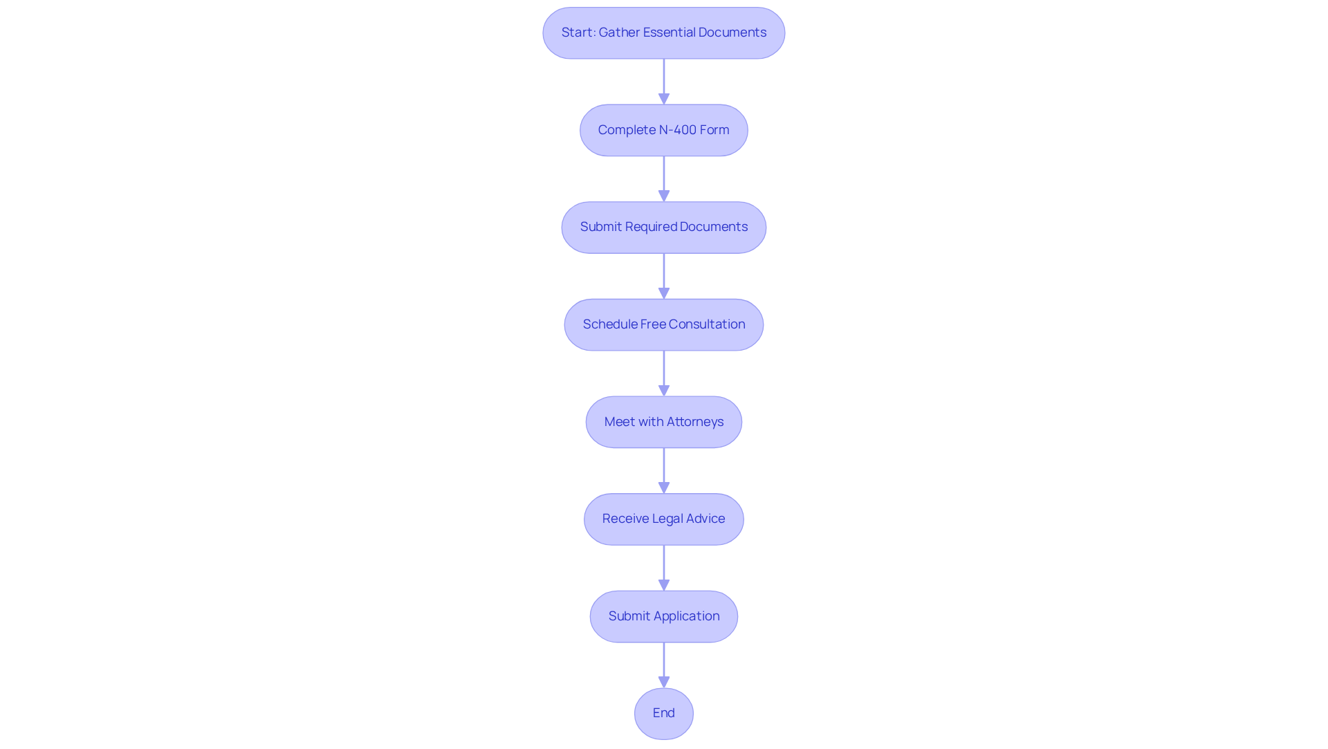 Each box represents a step in your citizenship journey. Follow the arrows to see how to proceed from gathering documents to submitting your application, ensuring you understand each part of the process.