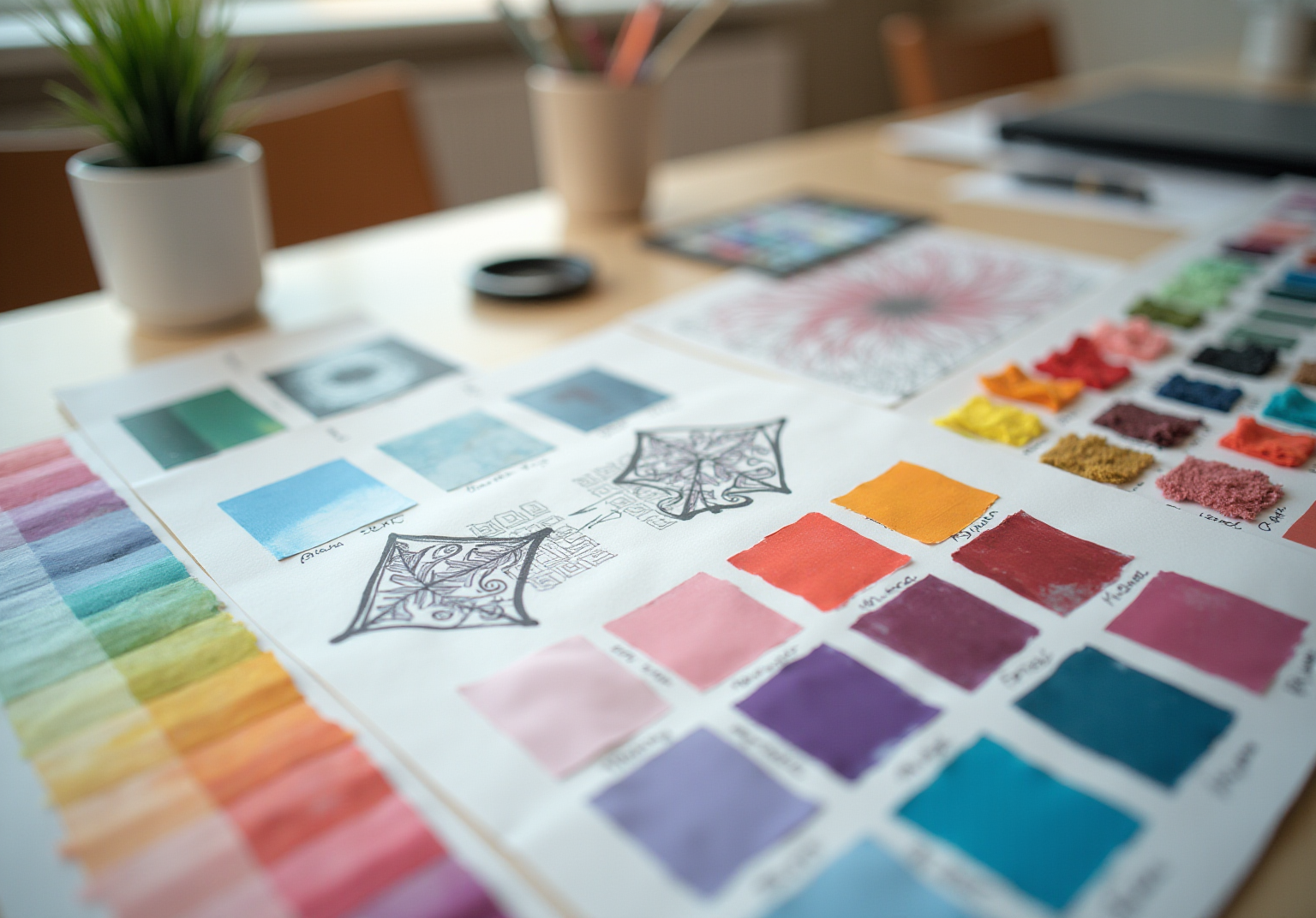 Creative Workspace for Pattern Design Creative Workspace for Pattern Design