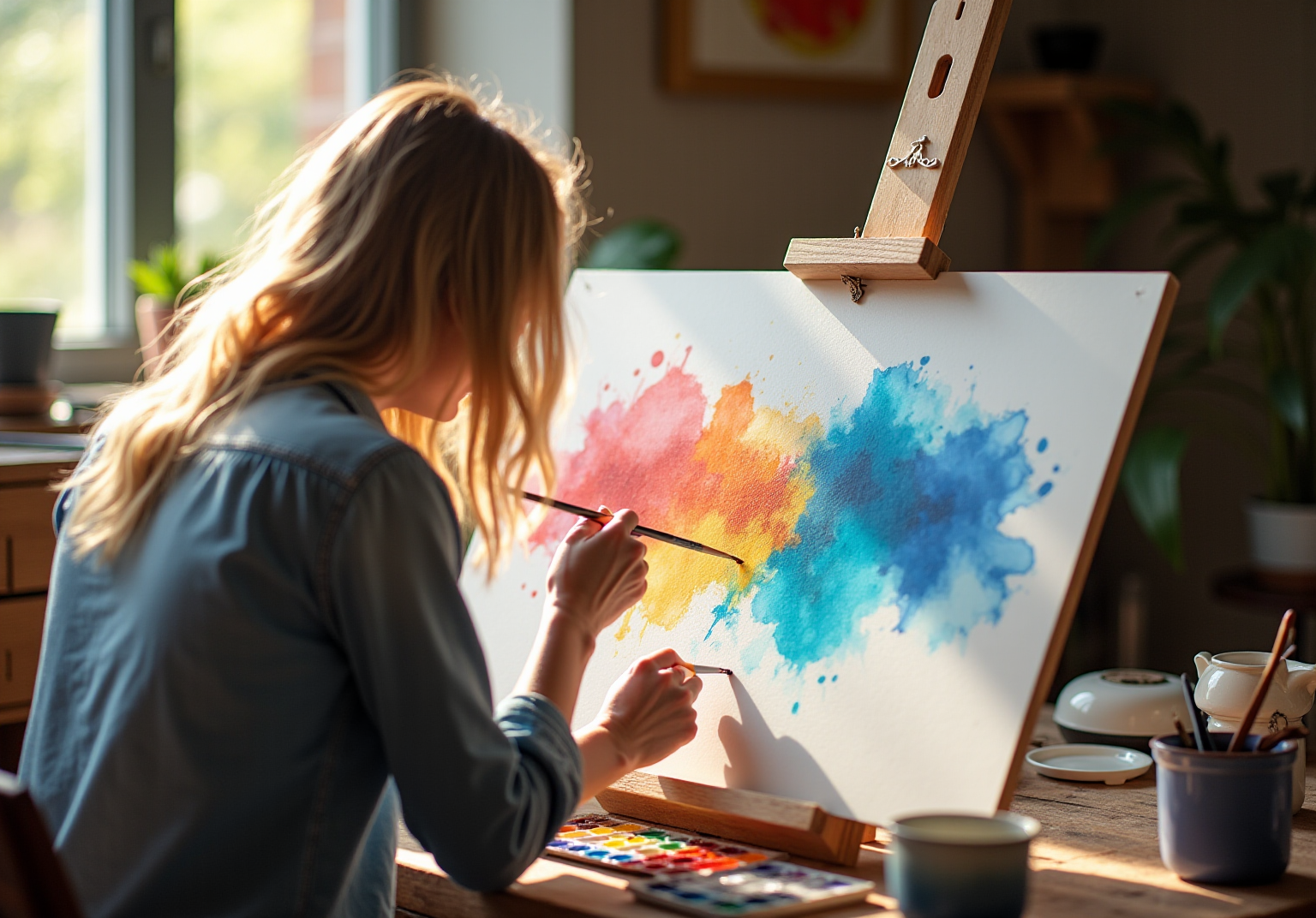 Creative Expression with Watercolor Board