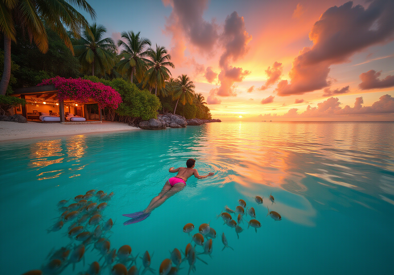 Tropical Paradise Adventure in the Maldives