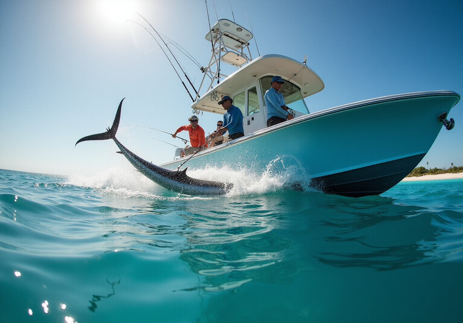 Thrilling Big Game Fishing in Dhaalu Atoll Thrilling Big Game Fishing in Dhaalu Atoll