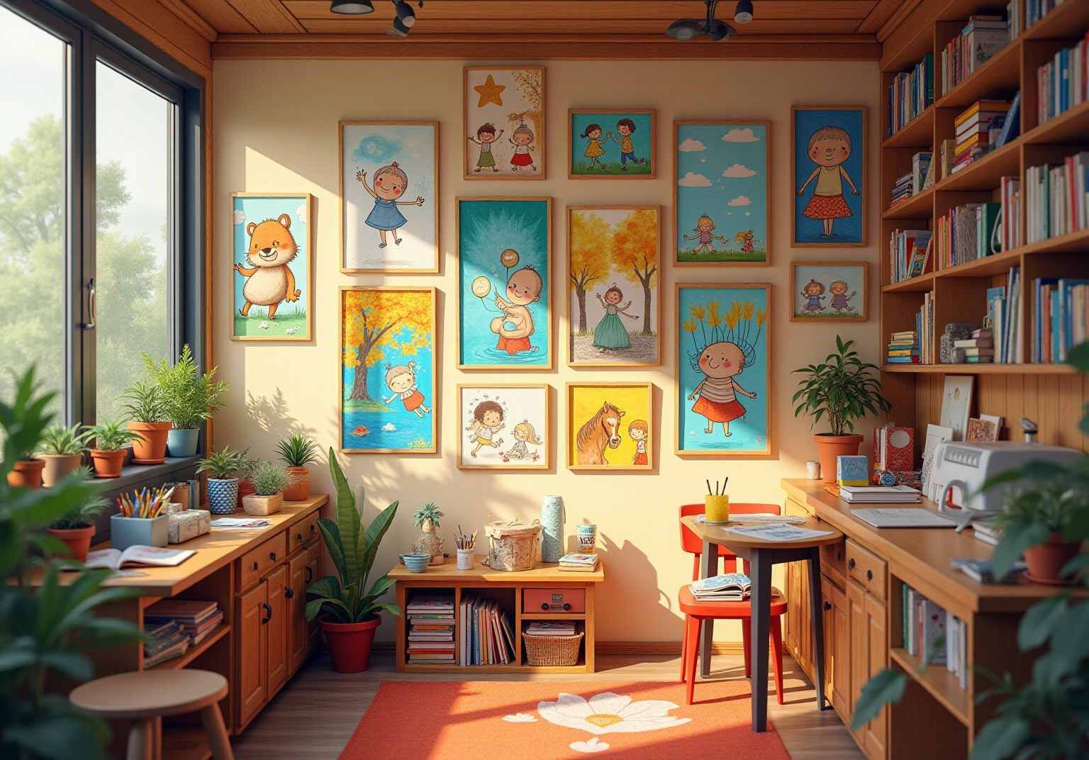 Nurturing Space for Children's Illustrations Nurturing Space for Children's Illustrations