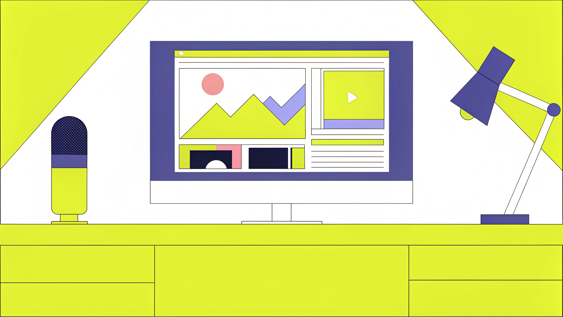 Dynamic Multimedia Content Creation Workspace