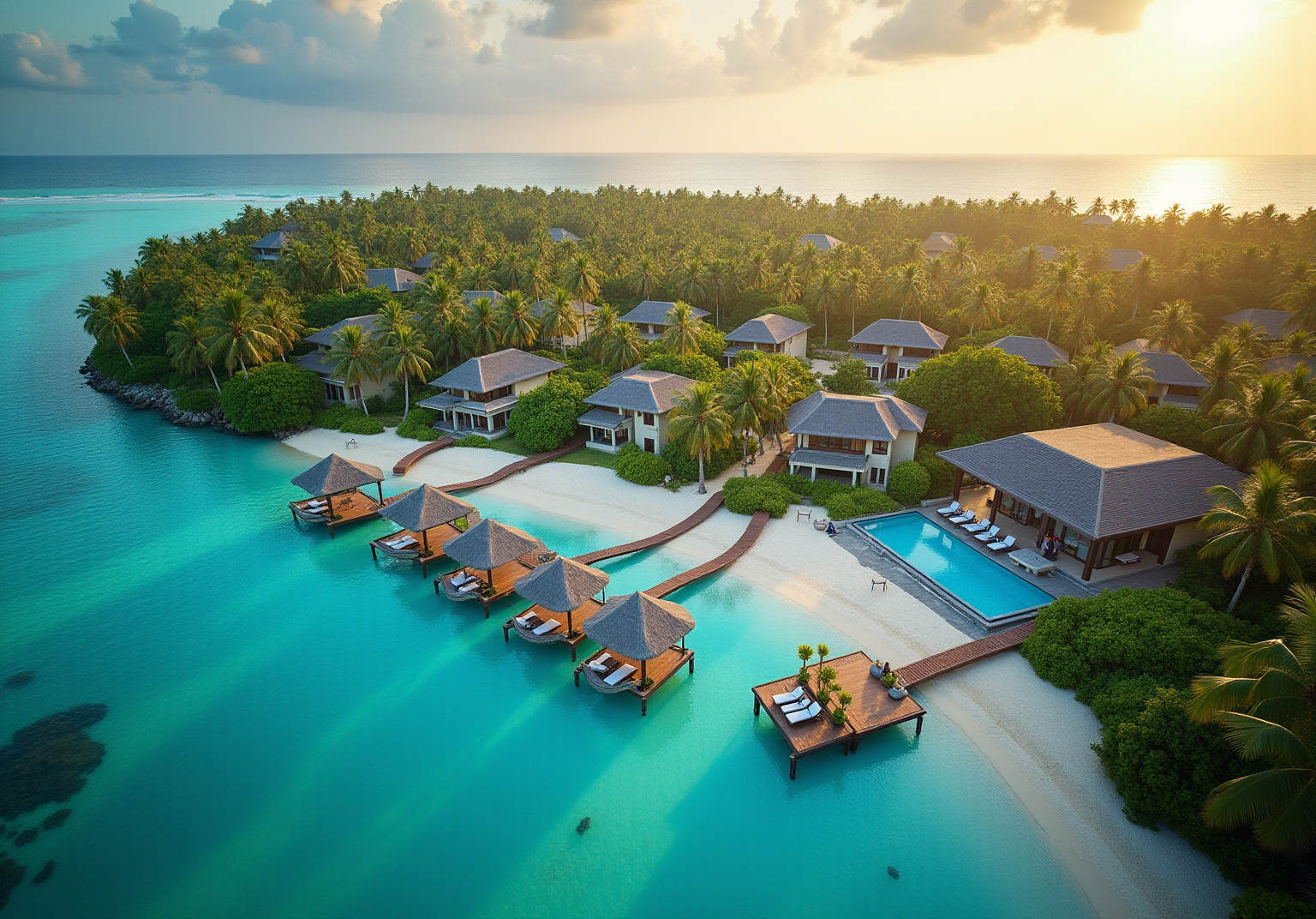 Diverse Resort Experiences in the Maldives