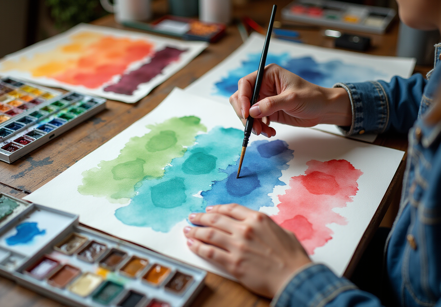 Exploring Watercolor Paper Selection