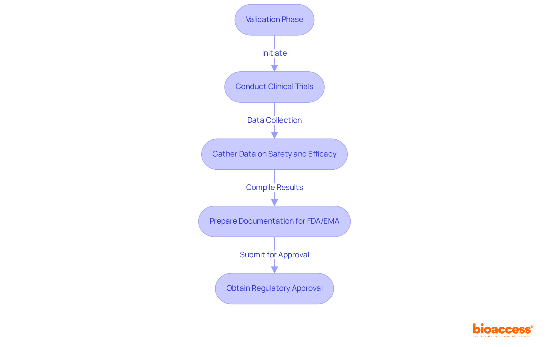 Each box represents a key step in the validation process. Follow the arrows to see how each step connects and leads to the next, ensuring compliance and effectiveness.