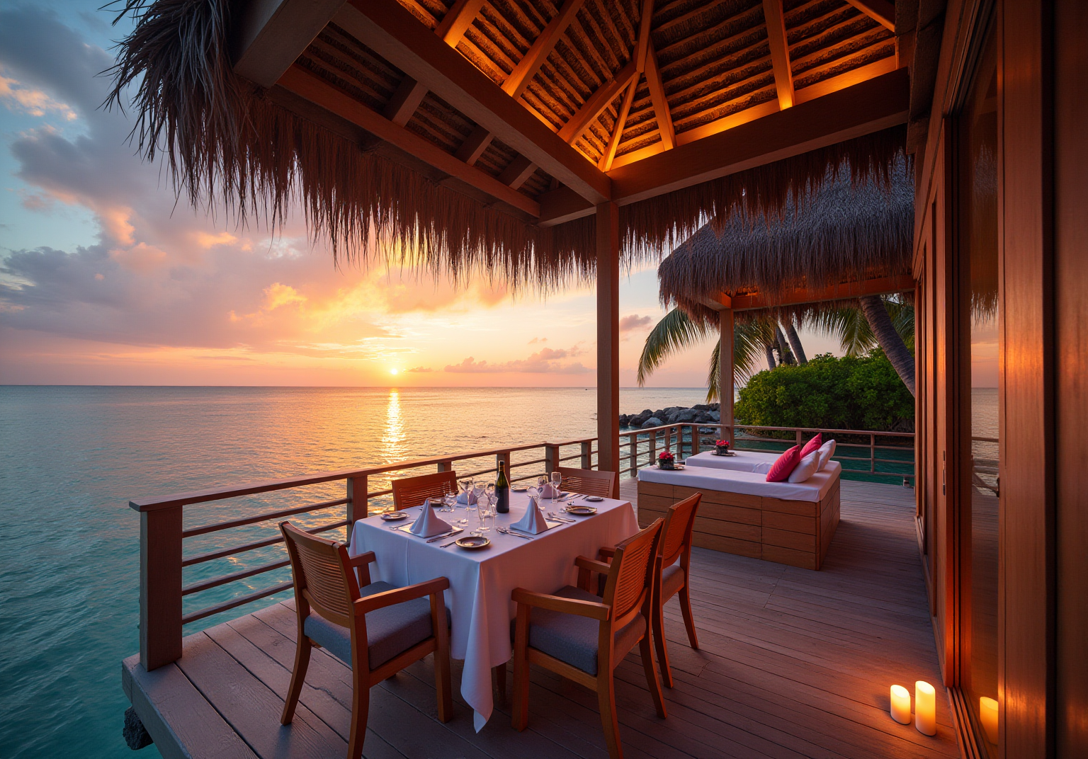 Romantic Getaway in a Maldives Overwater Villa