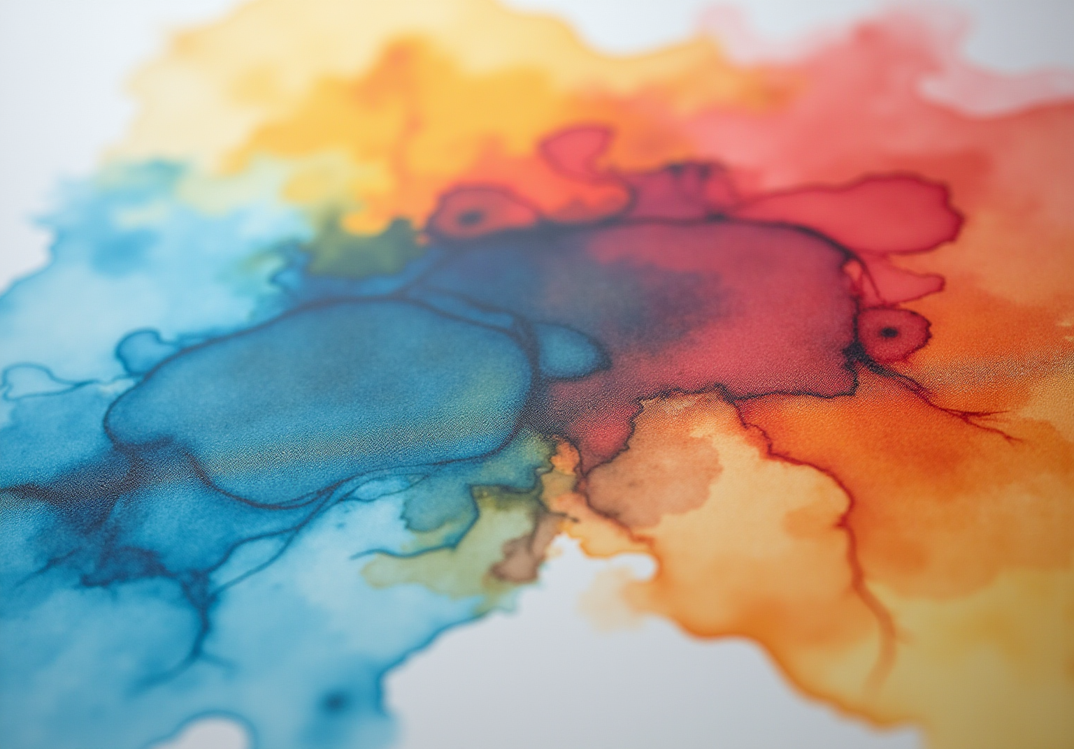 Vibrant Watercolor Abstract Art Vibrant Watercolor Abstract Art