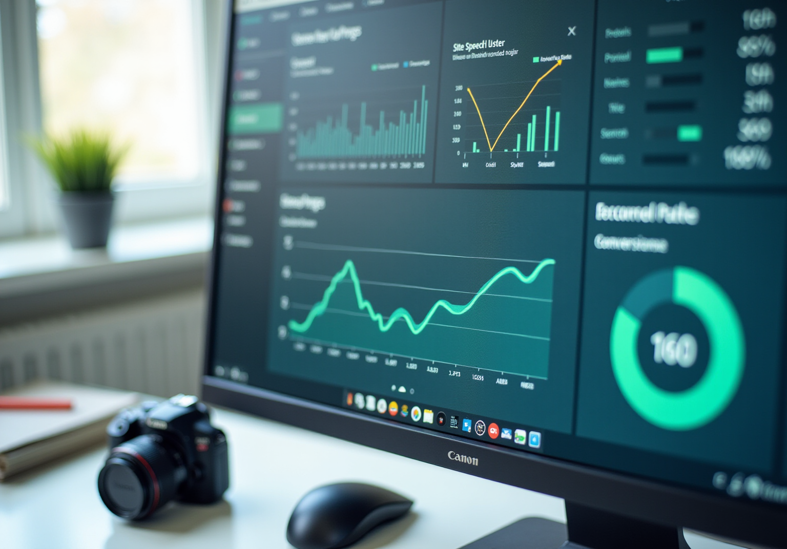Website Optimization Dashboard