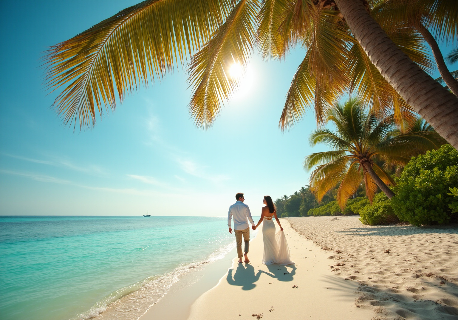 Romantic Honeymoon in the Maldives