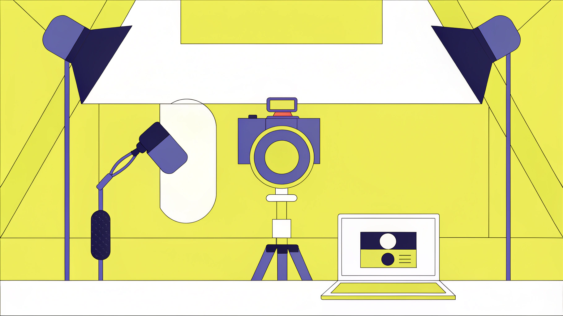 Professional Filming Setup for Vehicle Walkthrough