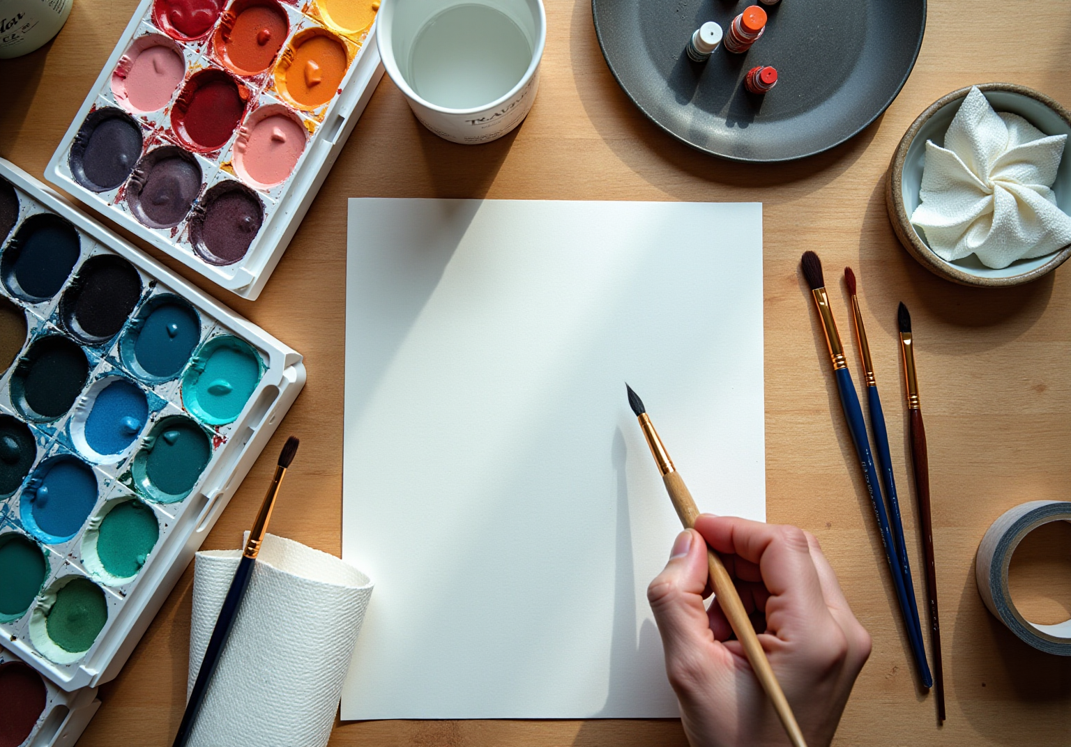 Essential Materials for Watercolor Illustration Essential Materials for Watercolor Illustration