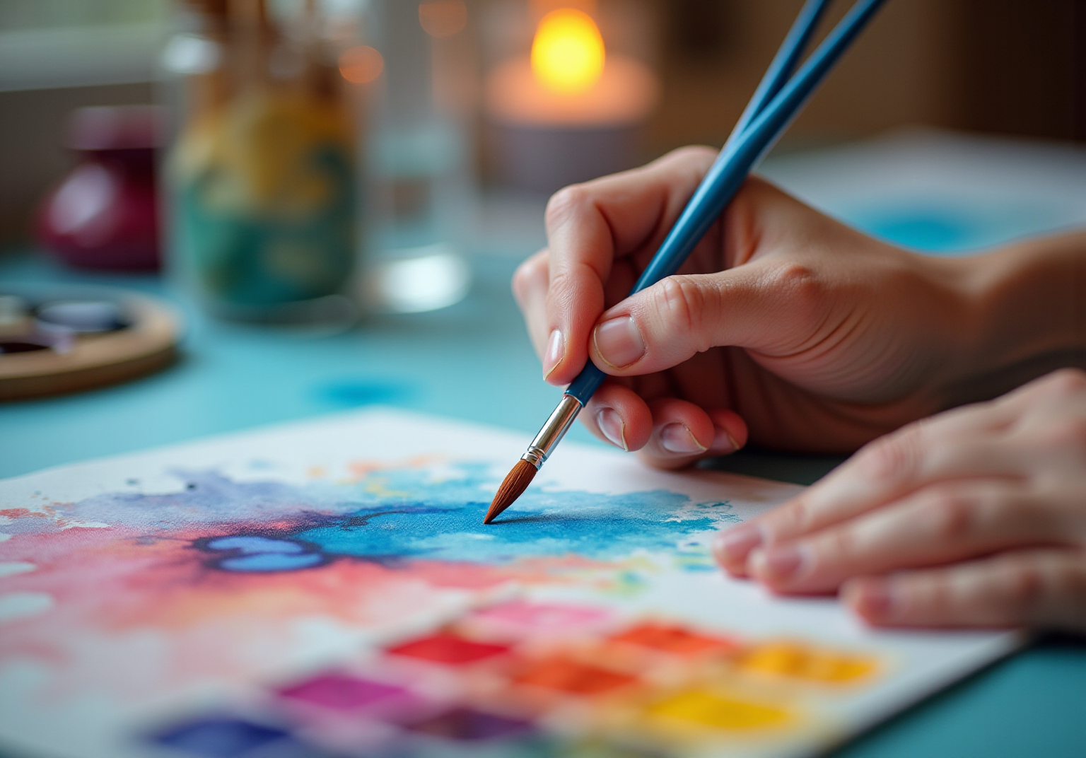 Inspiring Watercolor Art Studio Inspiring Watercolor Art Studio
