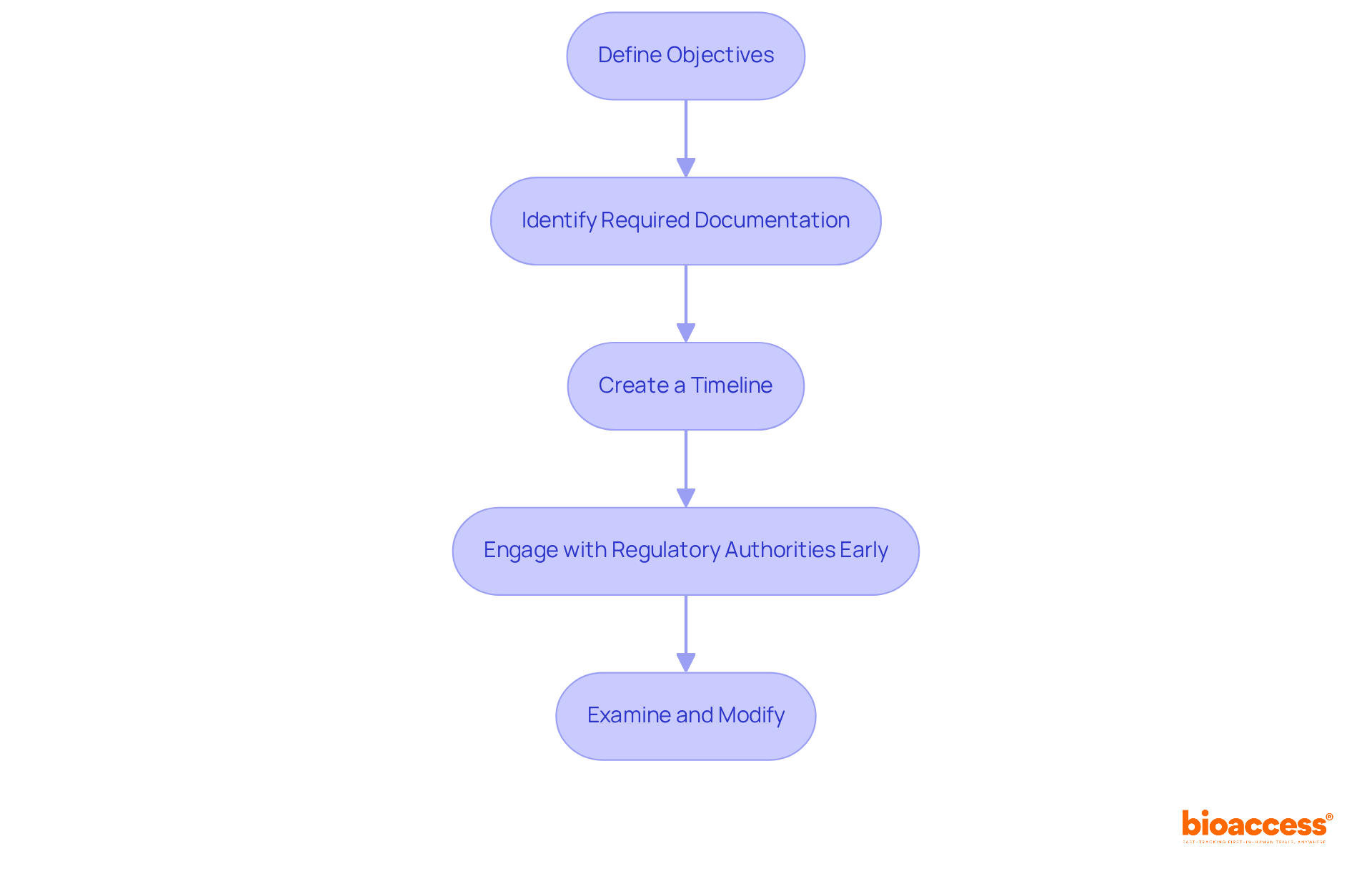 Each box represents a crucial step in the submission process. Follow the arrows to see how each step leads to the next, guiding you through the entire strategy development.
