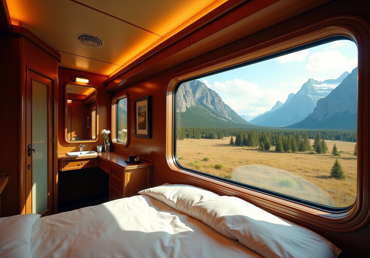 Luxury Journey on The Canadian Train