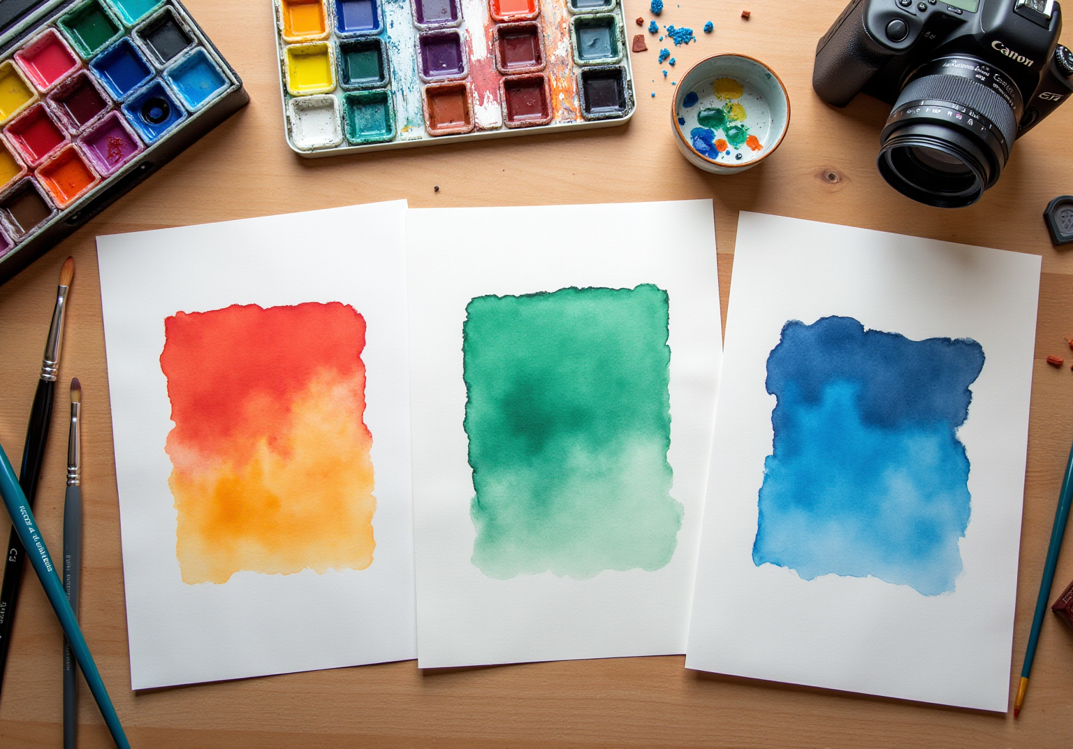 Exploring Types of Watercolor Paper Exploring Types of Watercolor Paper