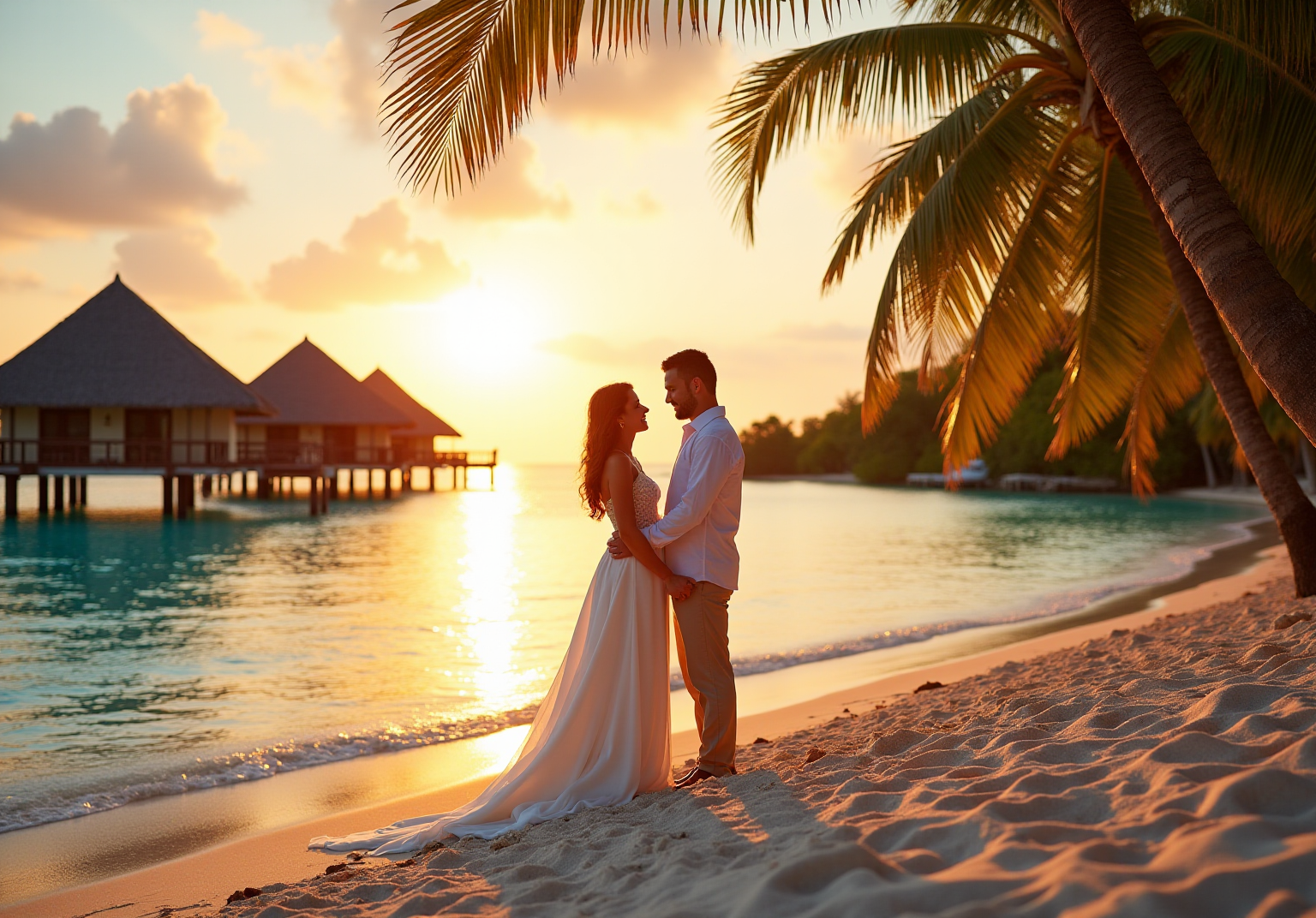 Luxurious Wedding Ceremony in the Maldives Luxurious Wedding Ceremony in the Maldives